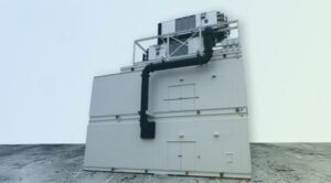 3D Modeling of a Double Stack Industrial Generator Enclosure