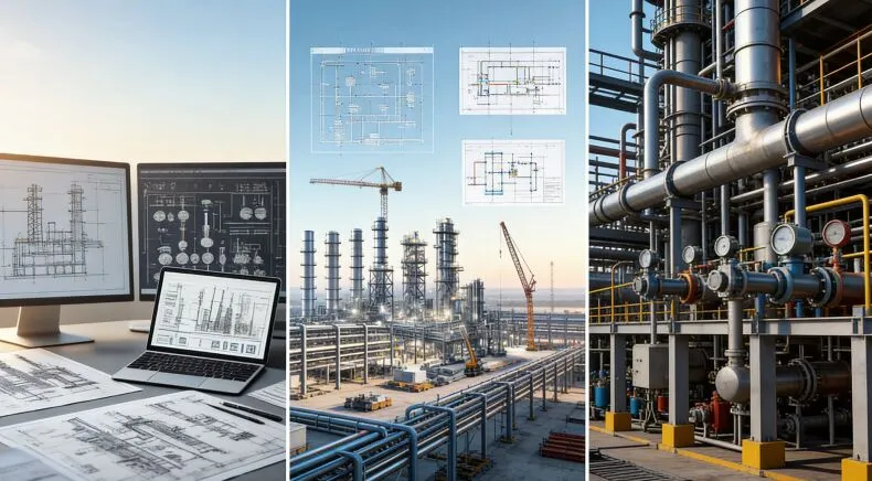 FEED vs Basic Engineering vs Detailed Engineering