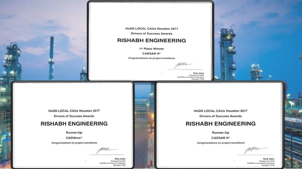 Rishabh Engineering Wins Three Awards At HxGN Local CAUx 2017