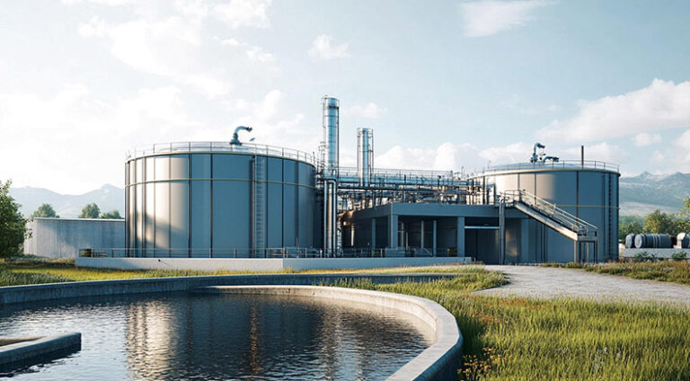 Pipe spool drawing for the wastewater treatment plant